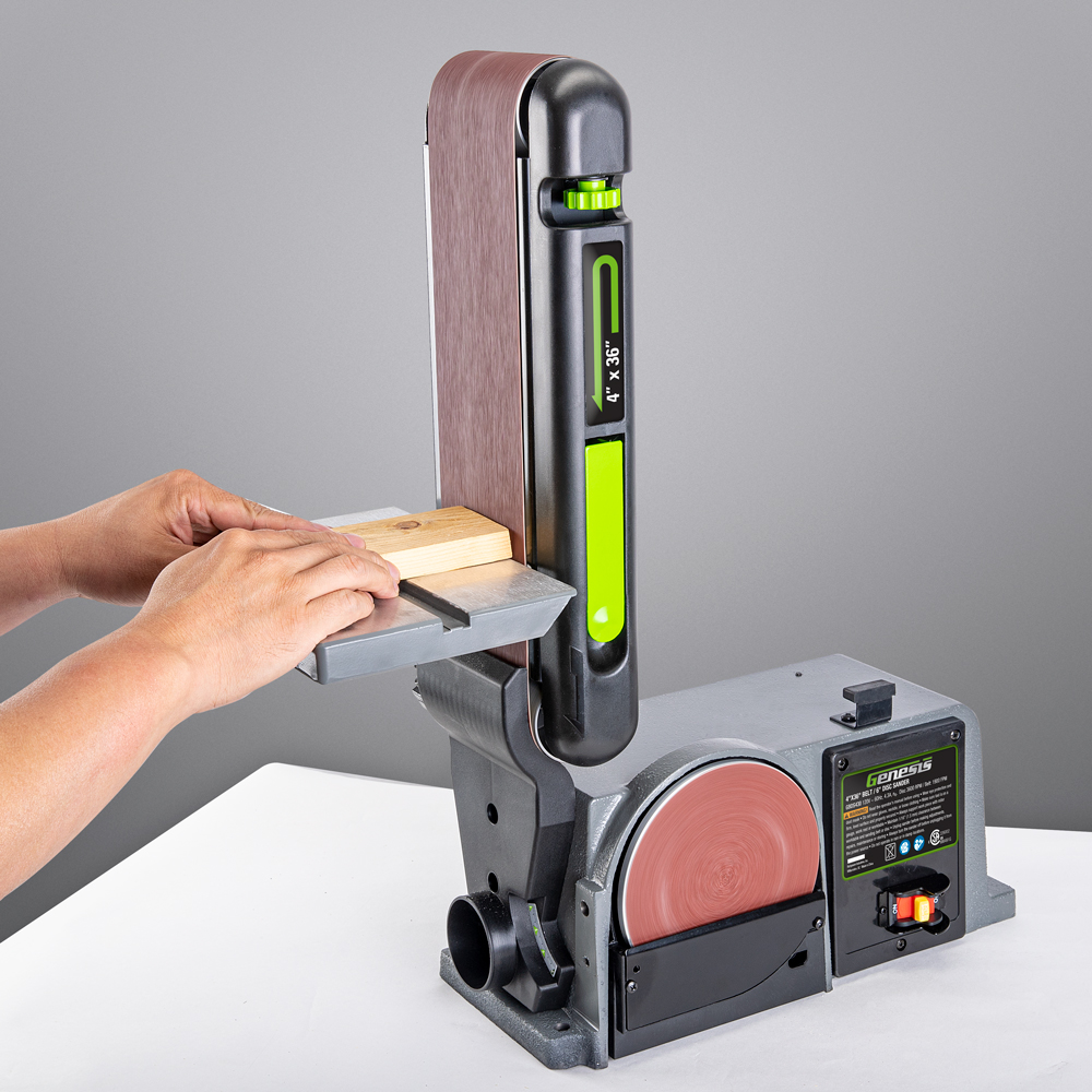 4 X 36 BELT 6 DISC SANDER Genesis Power Tools