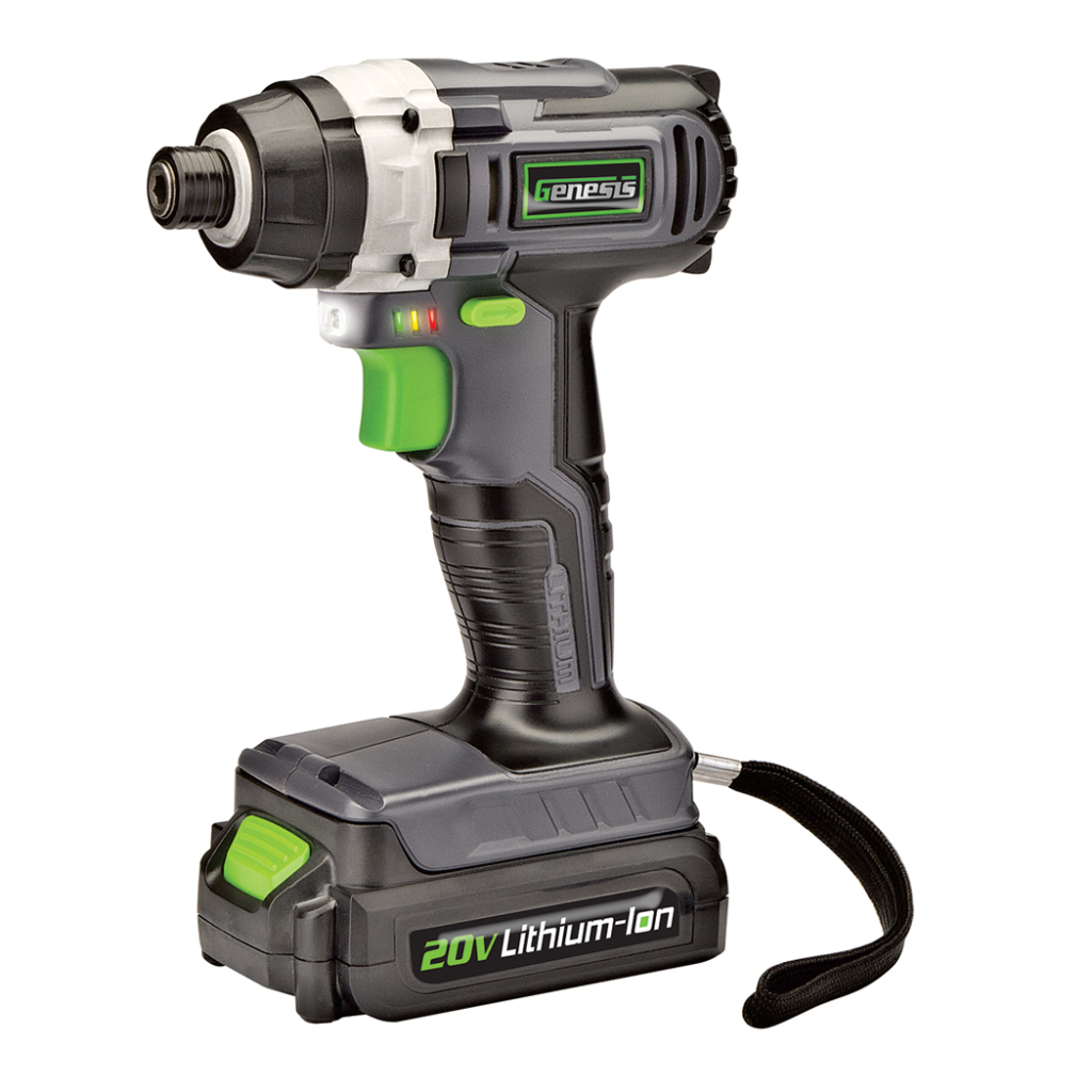 20V Lithium-Ion Impact Driver - Genesis Power Tools